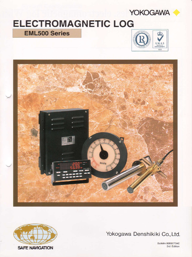 EML500 Series Electromagnetic Log Overview | PDF