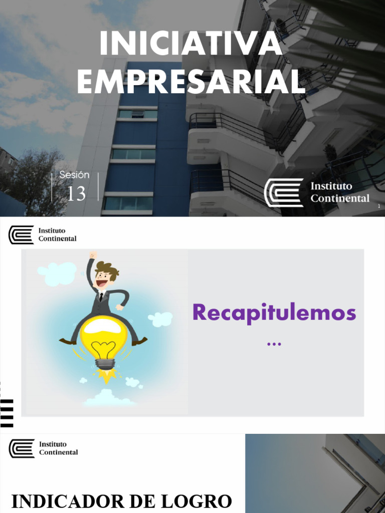 Semana 13-Iniciativa Empresarial | PDF