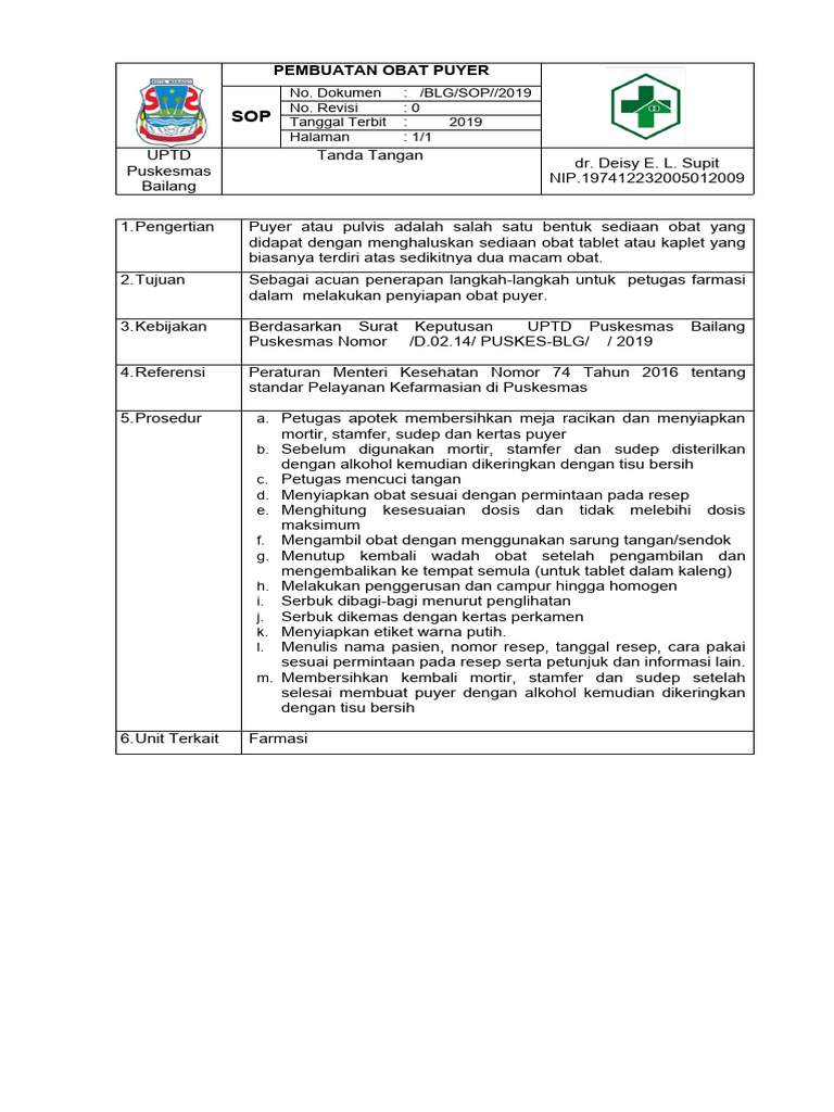 99. 8.2.2.4 a PEMBUATAN OBAT PUYER | PDF