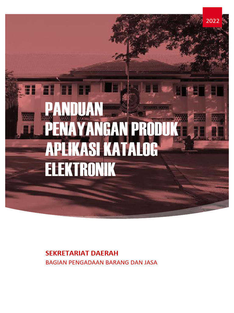 Buku Panduan E-Katalog Lokal Tayang Produk - A5 Portrait | PDF