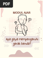 Modul IPAS Kelas 4: Gaya di Sekitar Kita | PDF