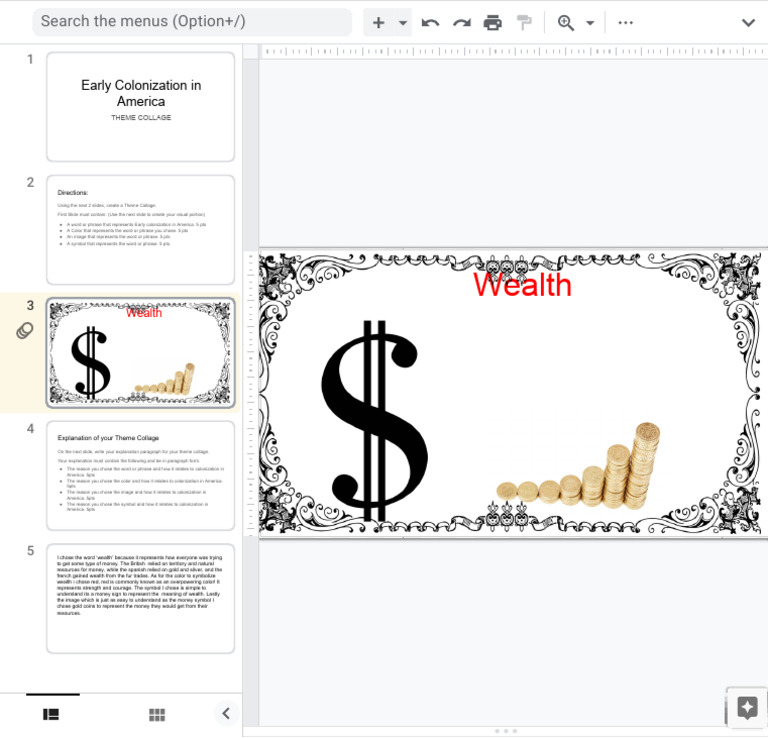Early Colonization in America Theme Collage - Google Slides | PDF