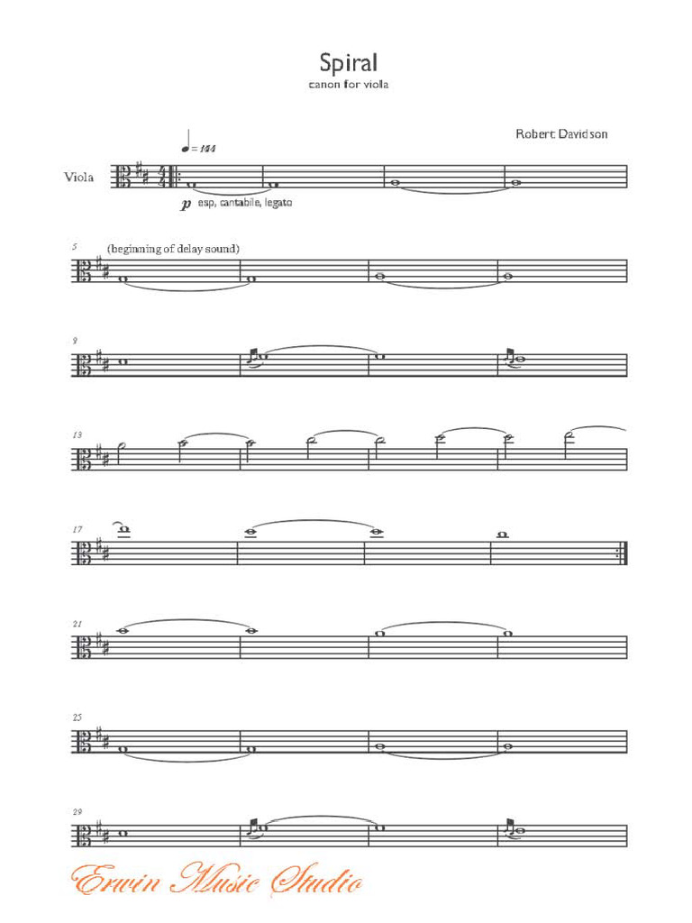 Viola Robert Davidson, Spiral | PDF
