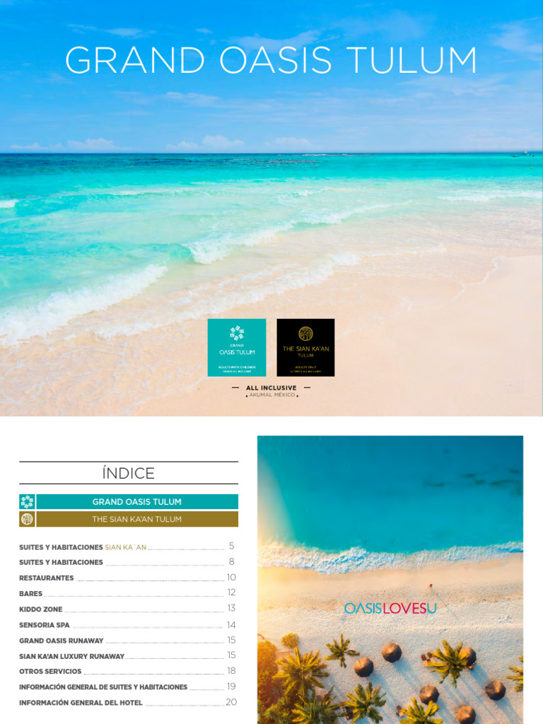 Grand Oasis Tulum Es | PDF