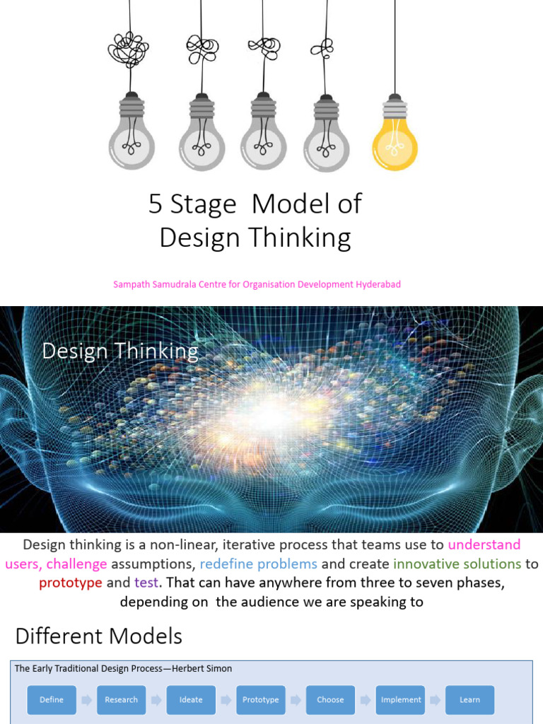 5 Stages of Design Thinking | PDF | Design Thinking | Prototype
