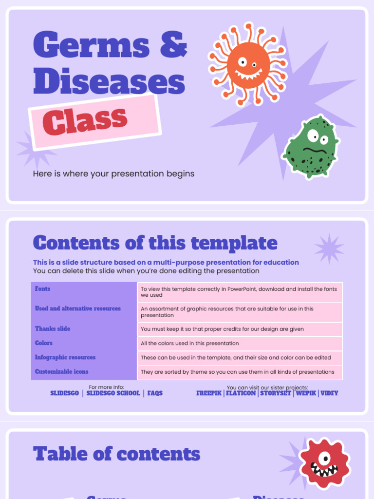 Germs & Diseases Class | PDF | Planets | Planets In Astrology