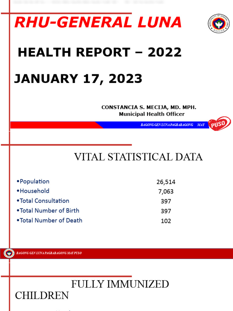 Health Report | PDF