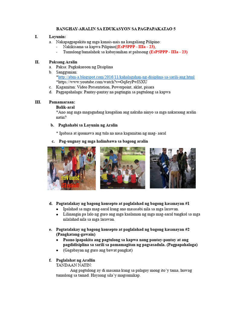 Lesson Plan (GAD INTEGRATION) | PDF