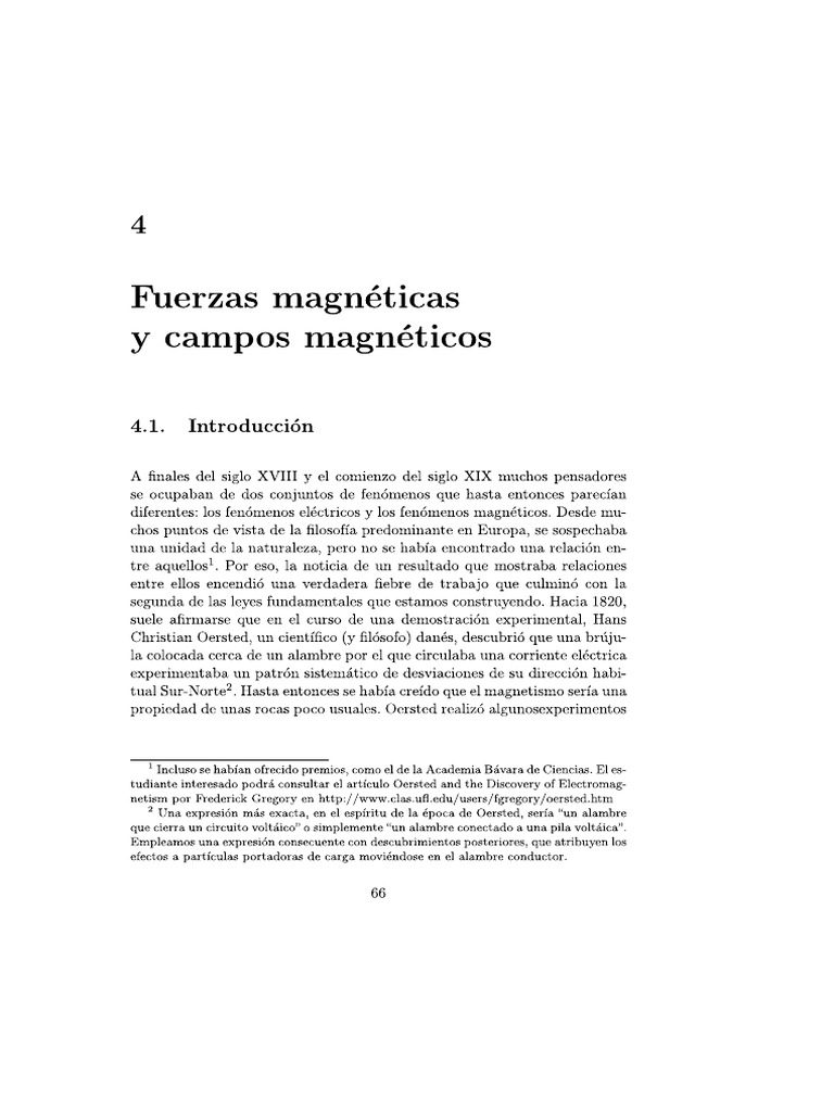 Campos Magneticos Conceptos Elementales SEM | PDF