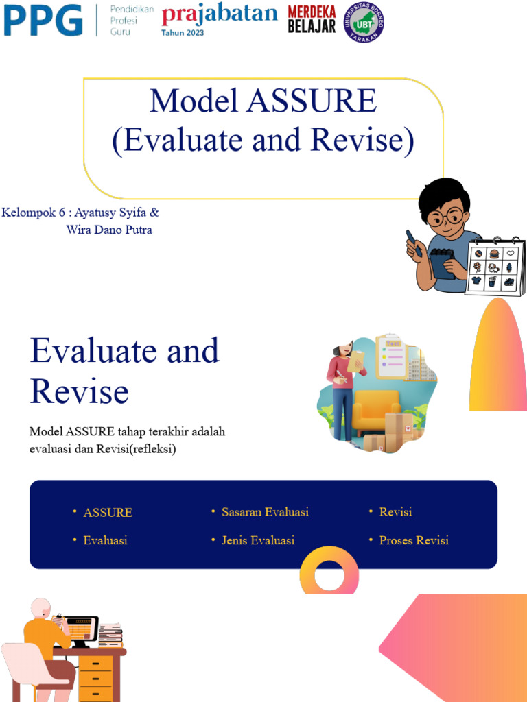 Model ASSURE (Evaluate and Revise) | PDF