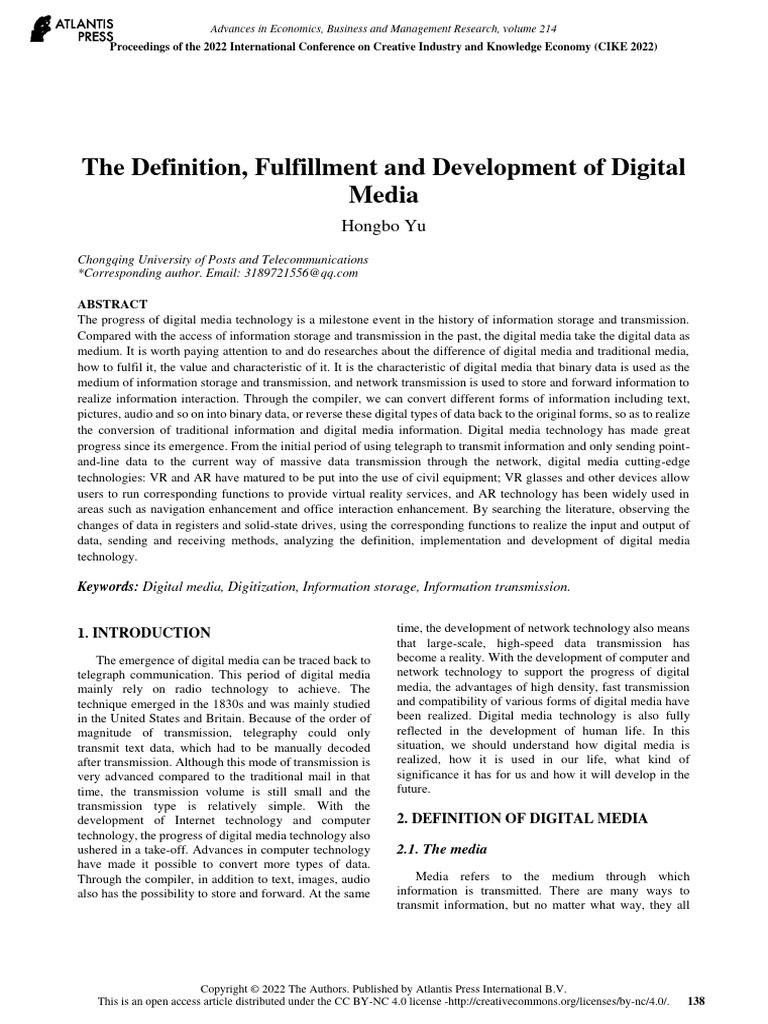 Digital Media Basics | PDF | Information | Data
