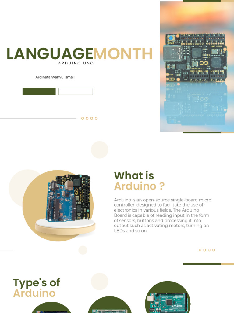 Arduino Bahasa Inggris | PDF