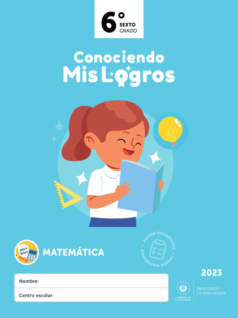 Prueba de Matemáticas 5° Grado MINED | PDF