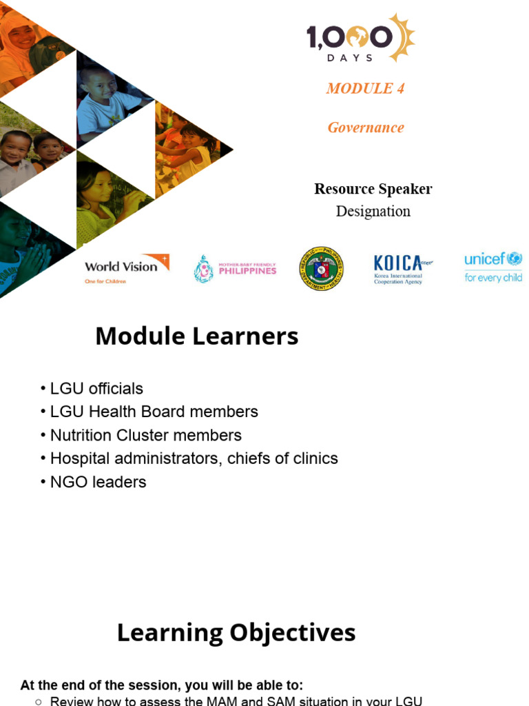 Module 4 | PDF | Malnutrition | Evidence Based Medicine