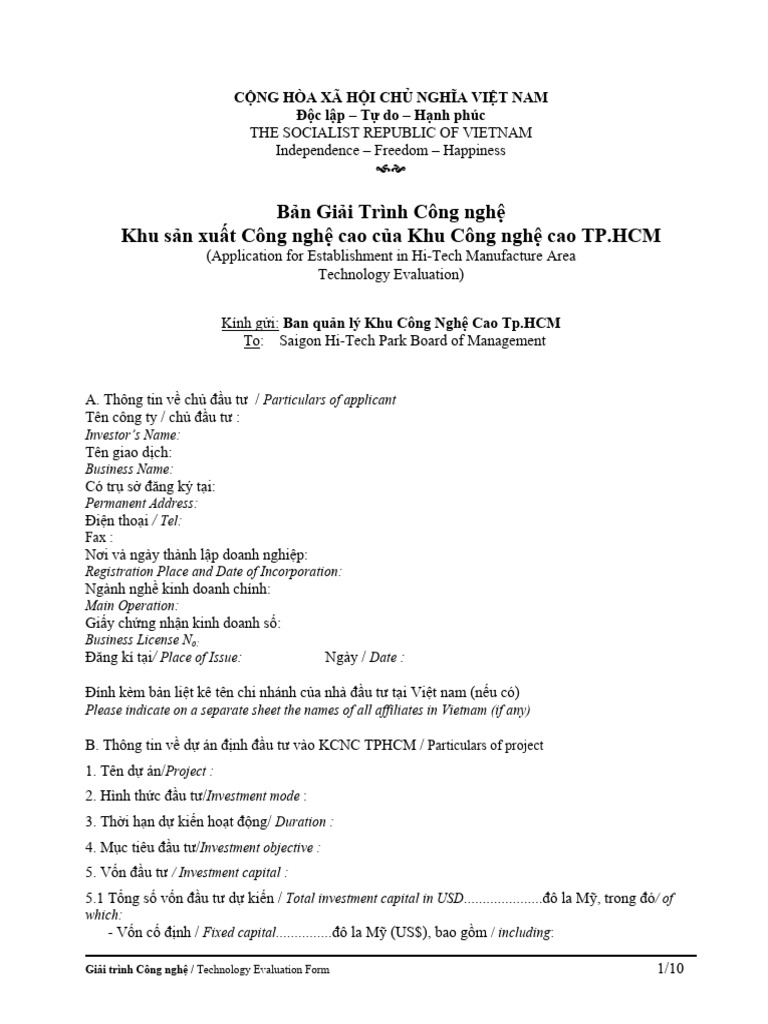 Giai Trinh Cong Nghe | PDF