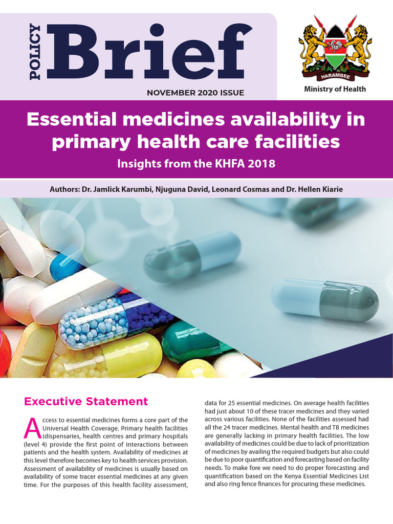 Essential Meds | PDF | Health Care | Clinical Medicine