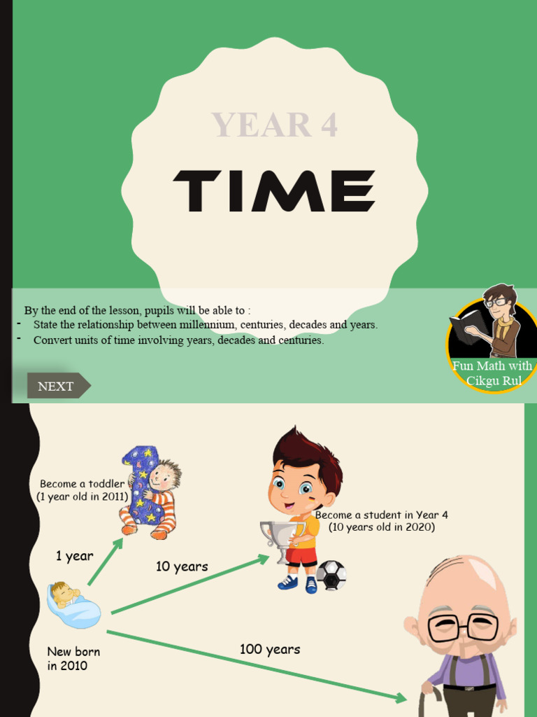 Years Decades Centuries | PDF