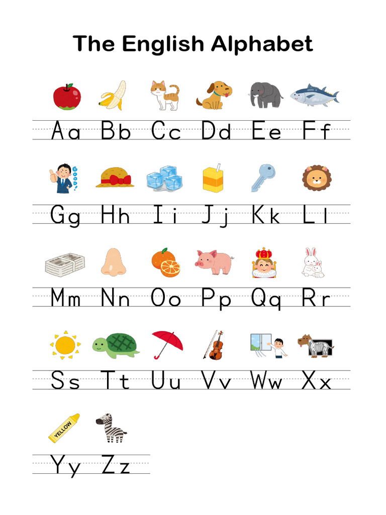 Alphabet Romaji Handwriting | PDF
