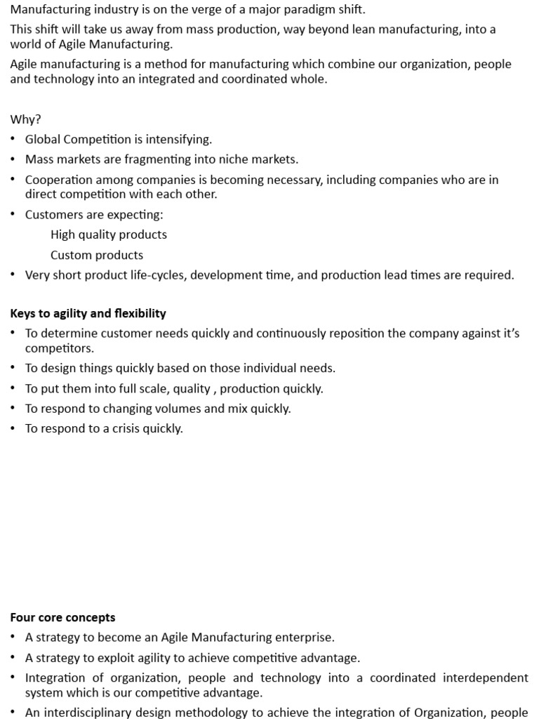 Lean MAnufacturing | PDF | Lean Manufacturing | Competitive Advantage