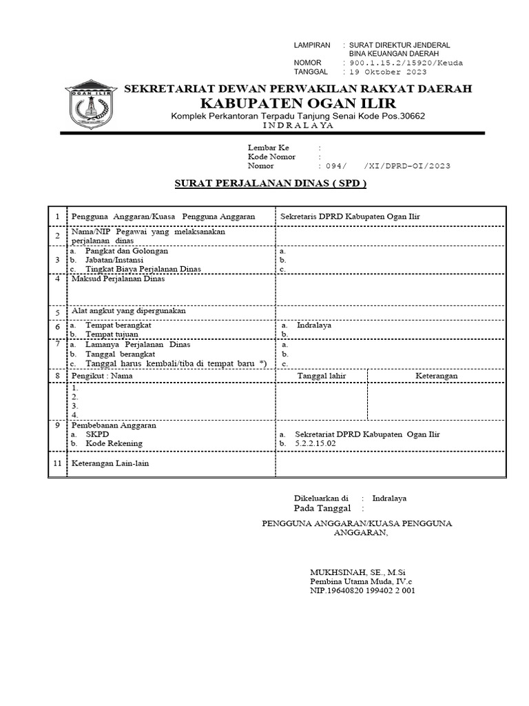 SPPD Depan 2024 | PDF