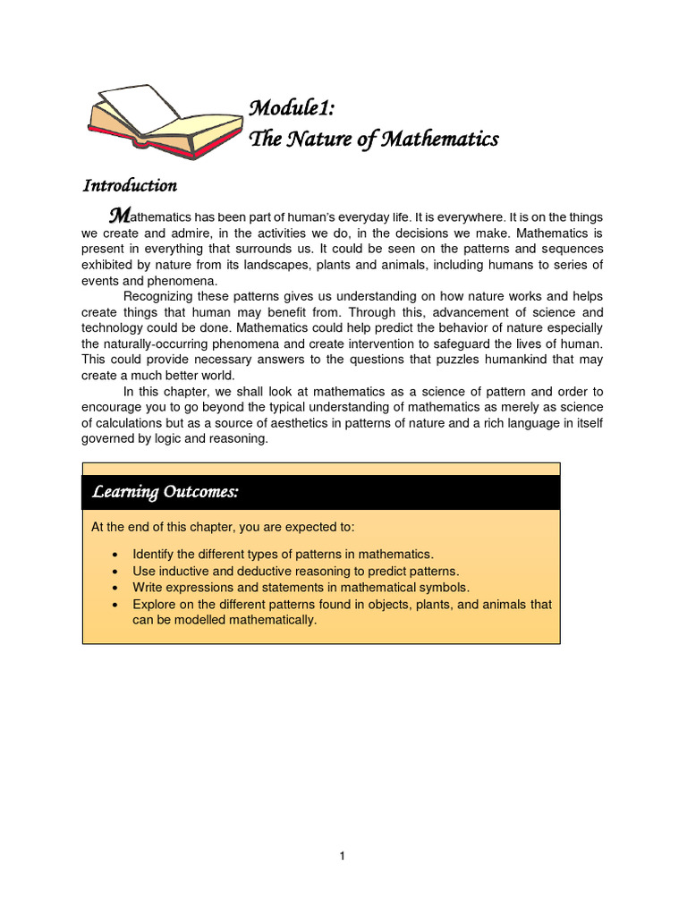 Discovering Math in Nature | PDF | Function (Mathematics) | Set (Mathematics)