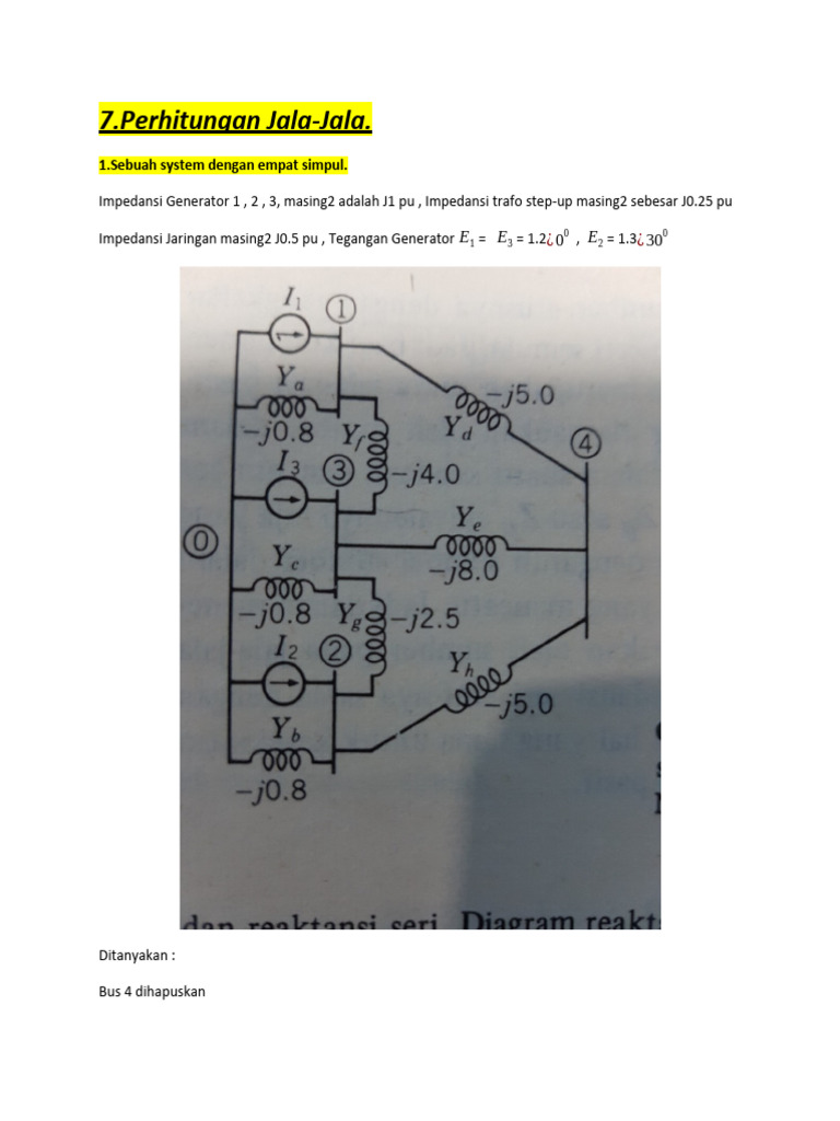 Perhitungan Jala-Jala Sistem Listrik | PDF