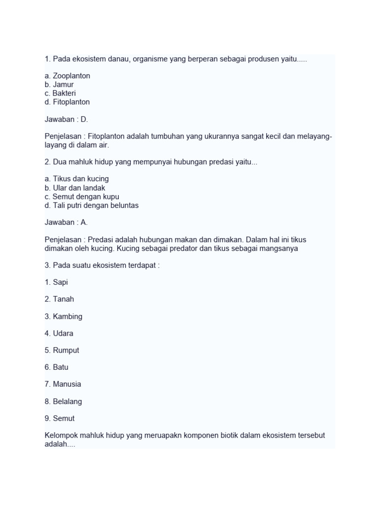 Soal OSN Plus Jawaban | PDF