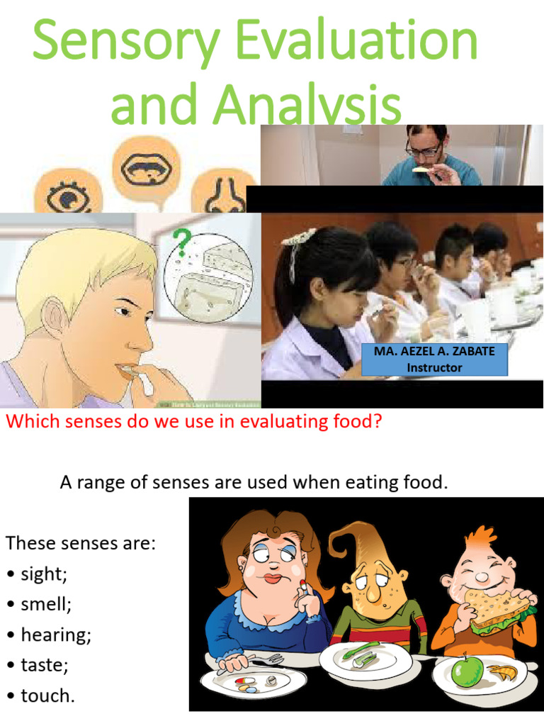 Sensory Evaluation and Analysis | PDF | Taste | Senses