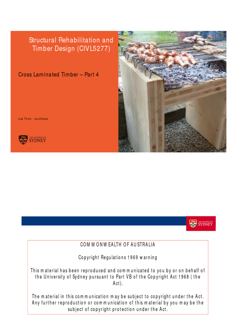 CIVL5277 Lecture 11 - CLT Design - Part 2 | PDF