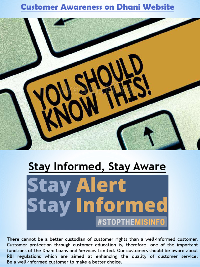 Stay Informed Stay Aware | PDF | Credit Card | Debit Card
