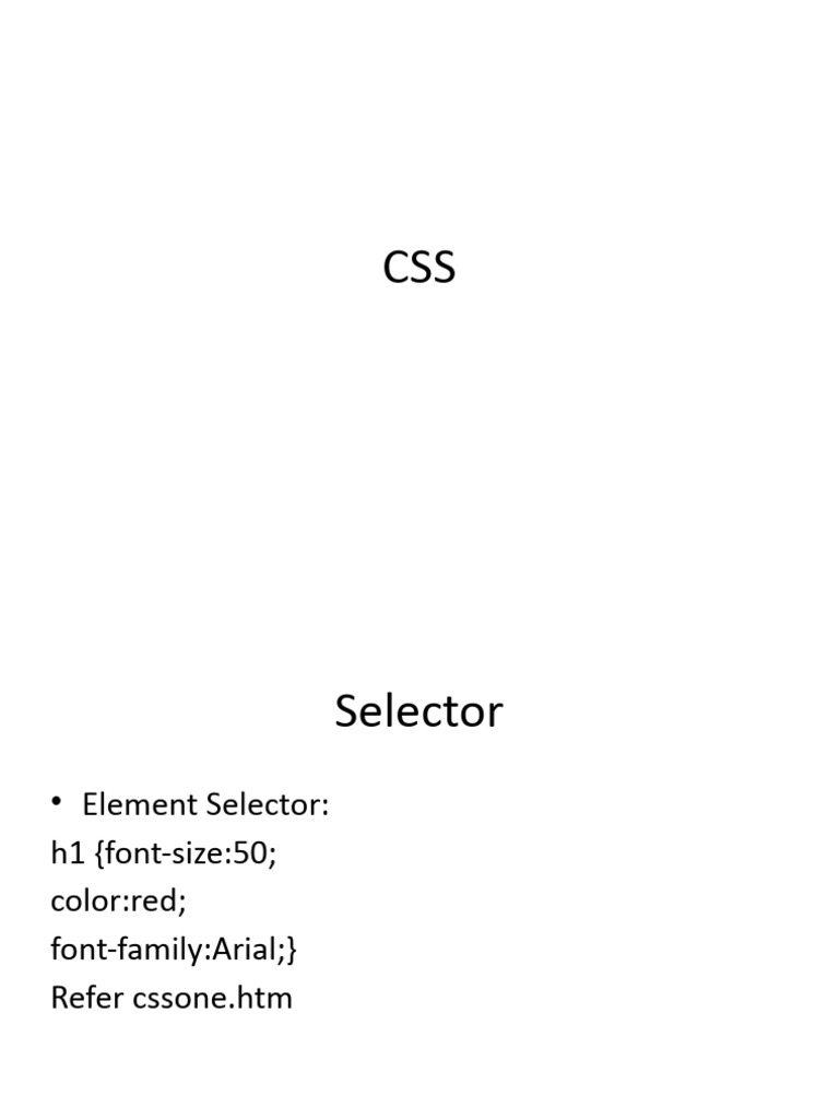 CSS Selector | PDF | Computer Programming | Computer File Formats