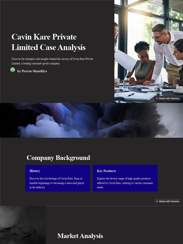 Cavin Kare Case Study: Strategies & Insights | PDF