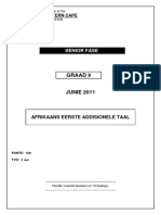 Afrikaans - Gr10 - Vraestel 3 - Oktober 2023 | PDF
