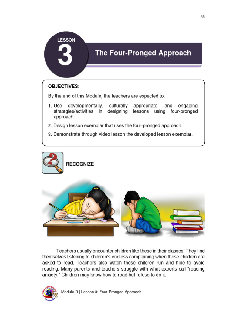 MODULE D LESSON 3four Pronged Approach | PDF
