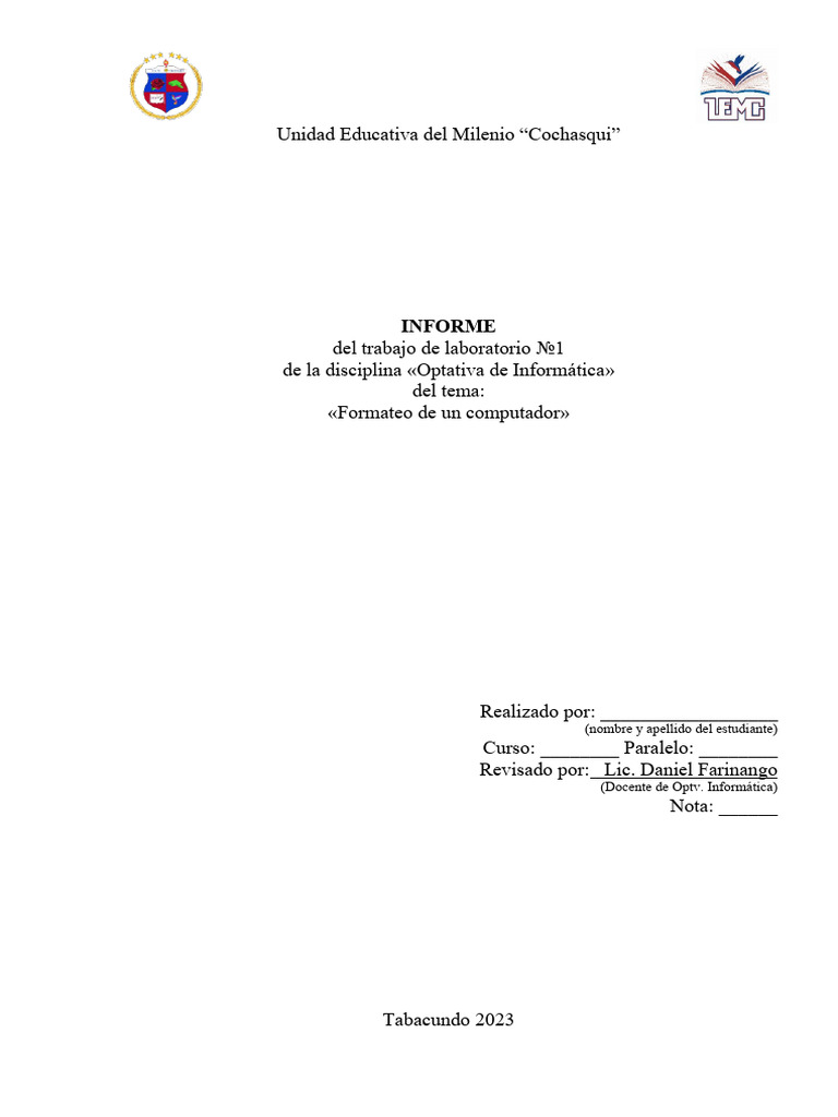 Lab N1 Optv-Informatica | PDF