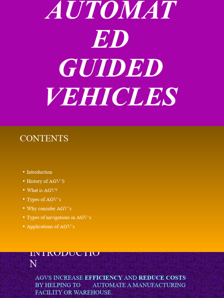 Automated Guided Vehicles Pdf