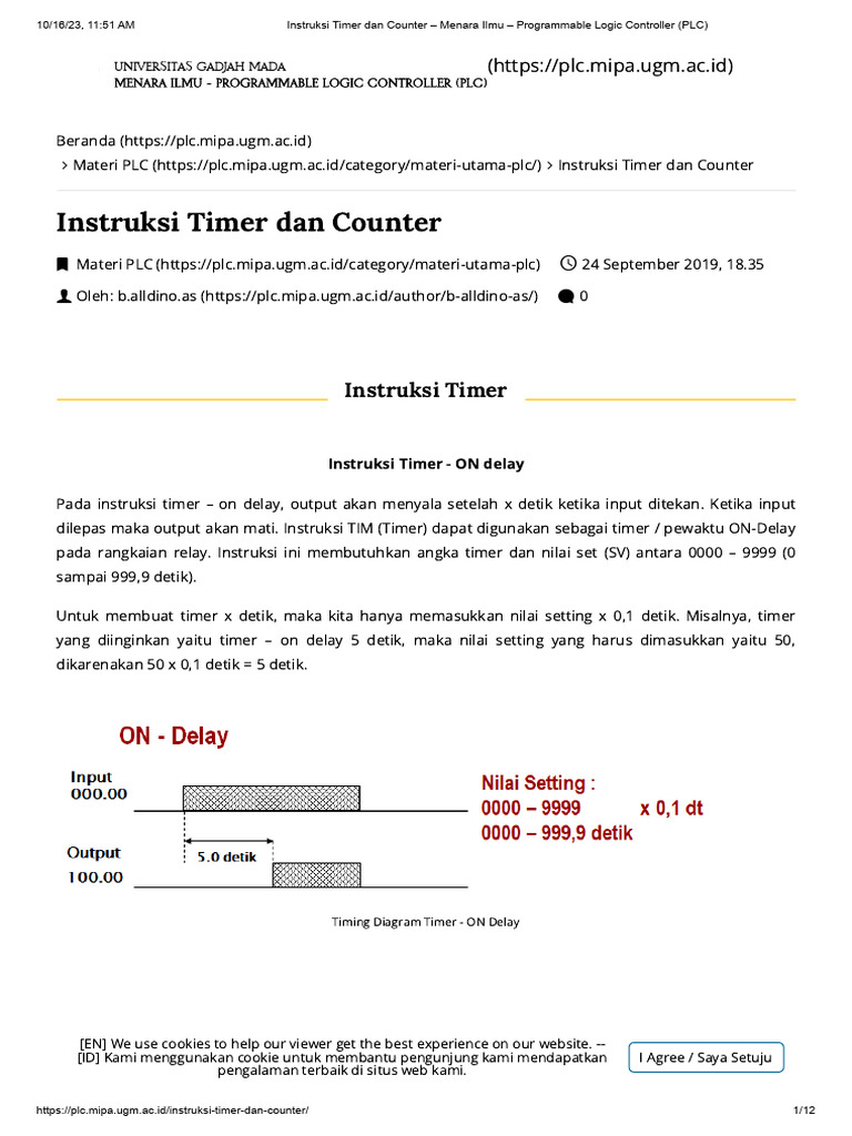Instruksi Timer Dan Counter - Menara Ilmu - Programmable Logic ...