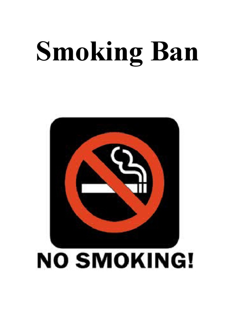 Smoking Ban(correct) | Tobacco Smoking | Tobacco