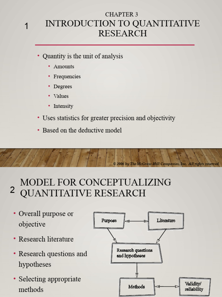 Quantitative Research PART 2 | PDF | Hypothesis | Quantitative Research