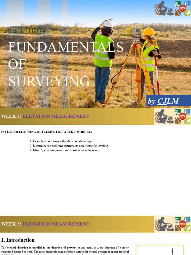 Week 3 CE 120-04 FOS | PDF