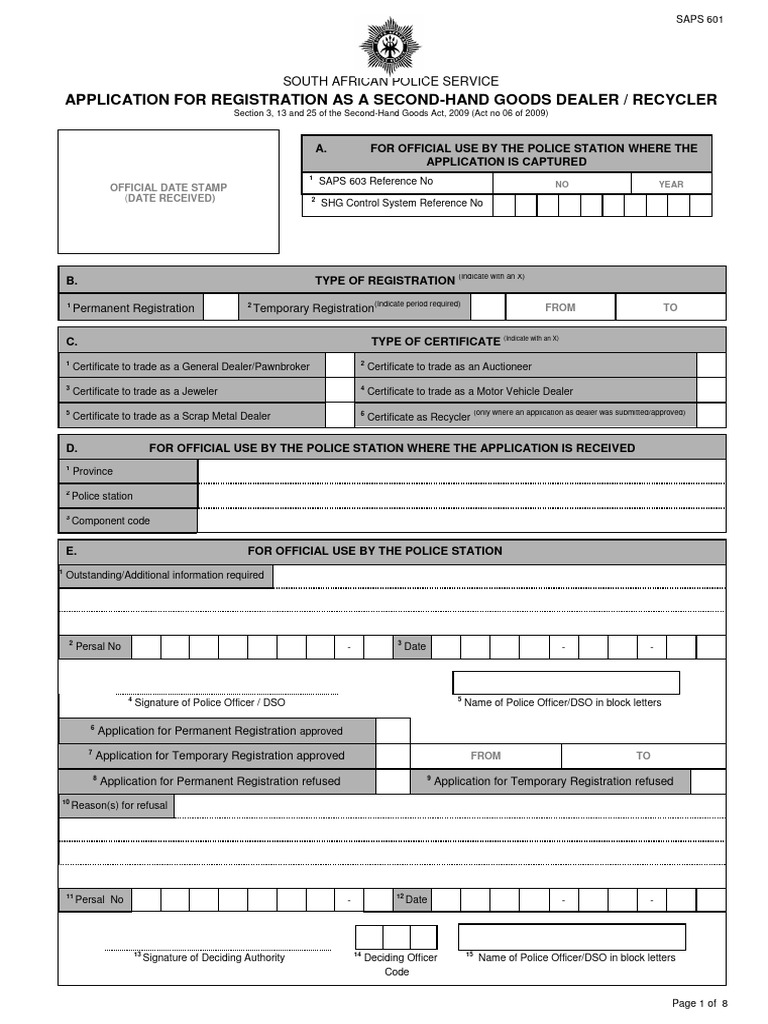 Saps 601 | PDF