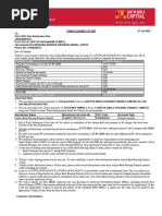 Letter From Yes Bank For Foreclosure of Loan (Account No ...