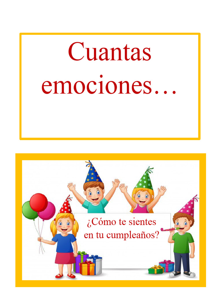 MI DIARIO DE EMOCIONES | PDF