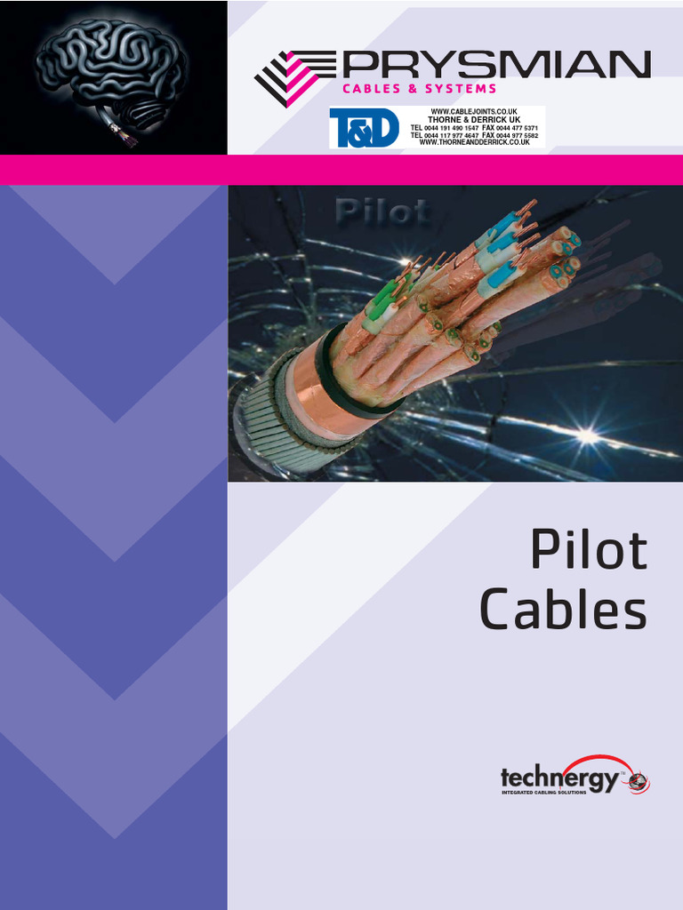Prysmian Pilot Cables 5kV 15kV | PDF | Insulator (Electricity ...