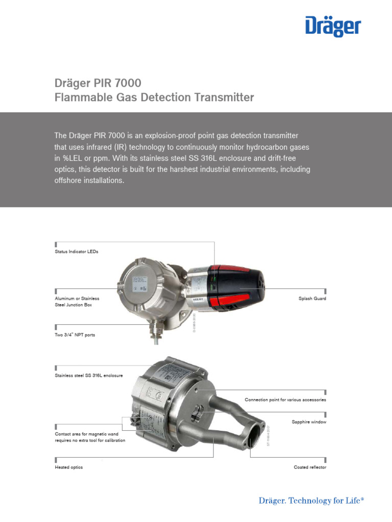 Pir 7000 9103413 en Us | PDF | Infrared | Physical Sciences