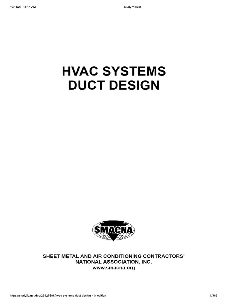 Smacna 4th Edition | PDF