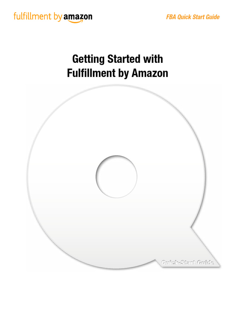 Fba Quick Start Guidepdf | PDF | Consumer Goods | Freight Transport