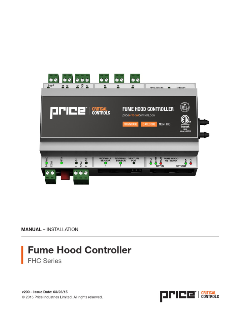 Controller - FHC Series (PRICE) | PDF | Electrical Connector | Calibration