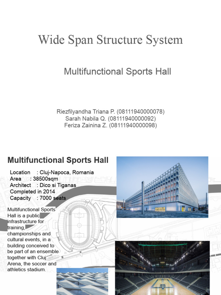 Grouo 6- Wide Span Structure | PDF | Beam (Structure) | Truss