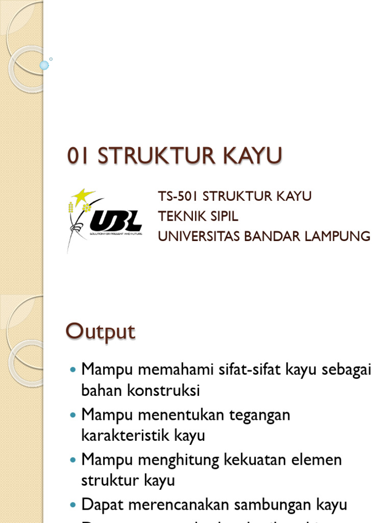 01 Mengenal Struktur Kayu | PDF